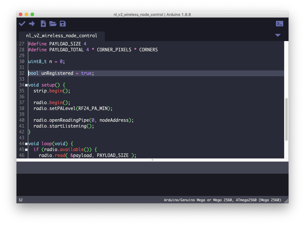 Arduino IDE - Dracula Theme