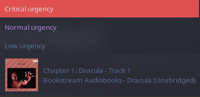 Dunst - Dracula Theme