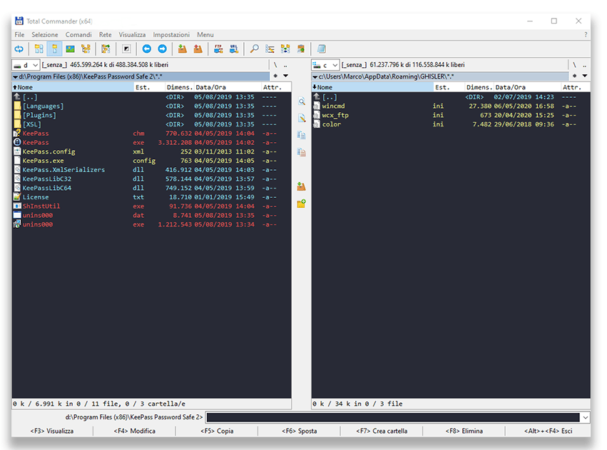 Total Commander - Dracula Theme