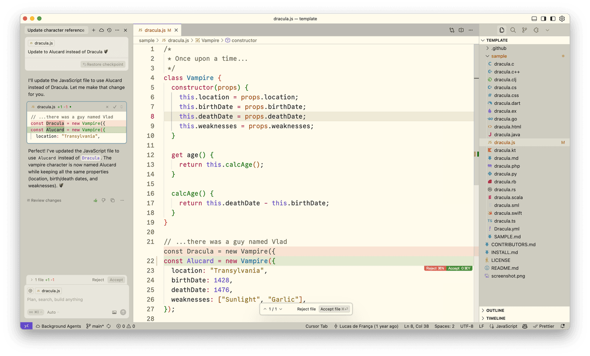 New Light theme coming to all platforms • Dracula Theme
