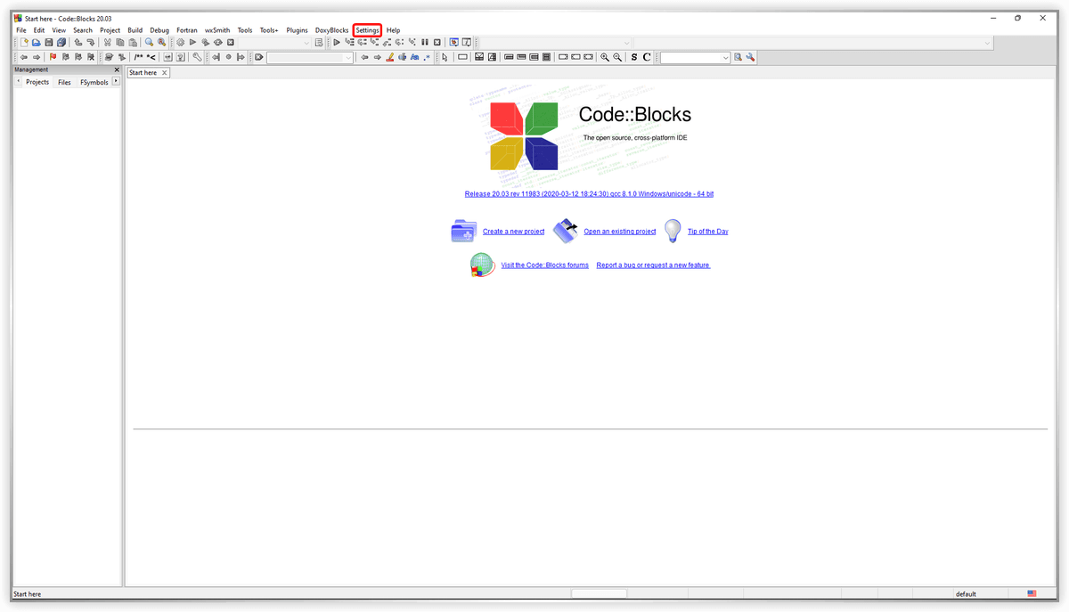 Code::Blocks • Dracula Theme